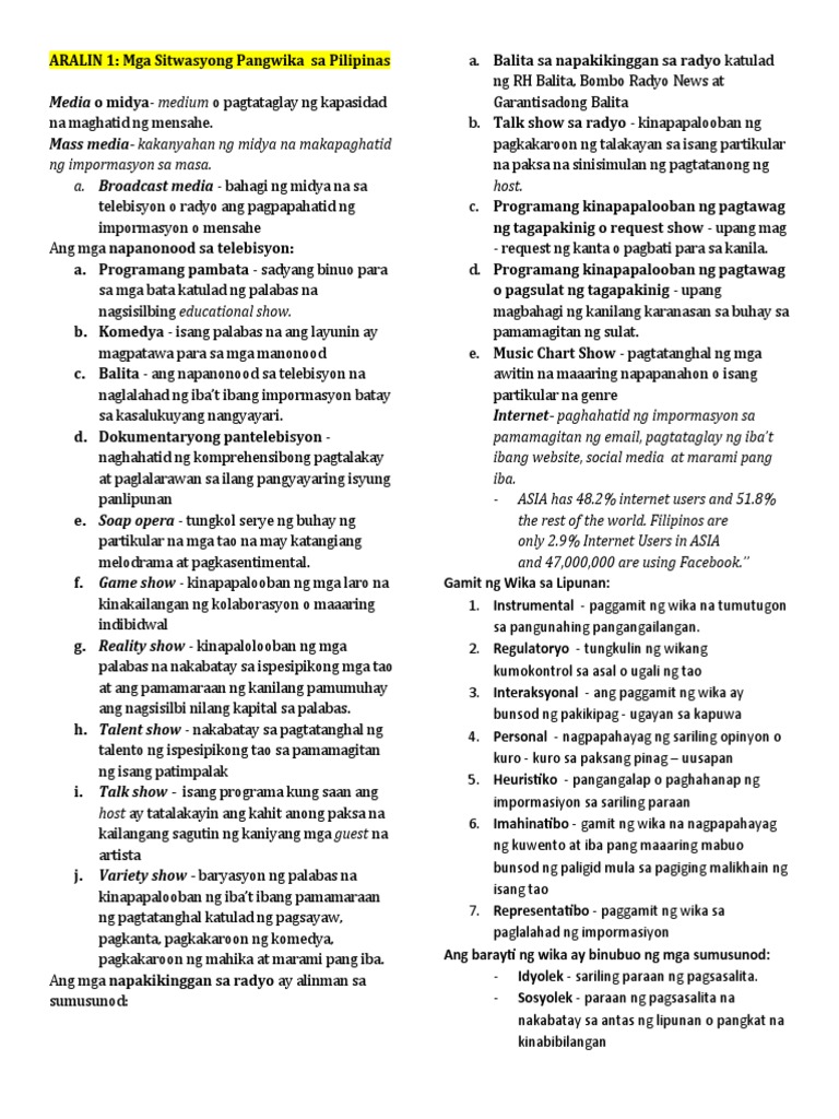 KPWKP 2ND Quarter Notes | PDF