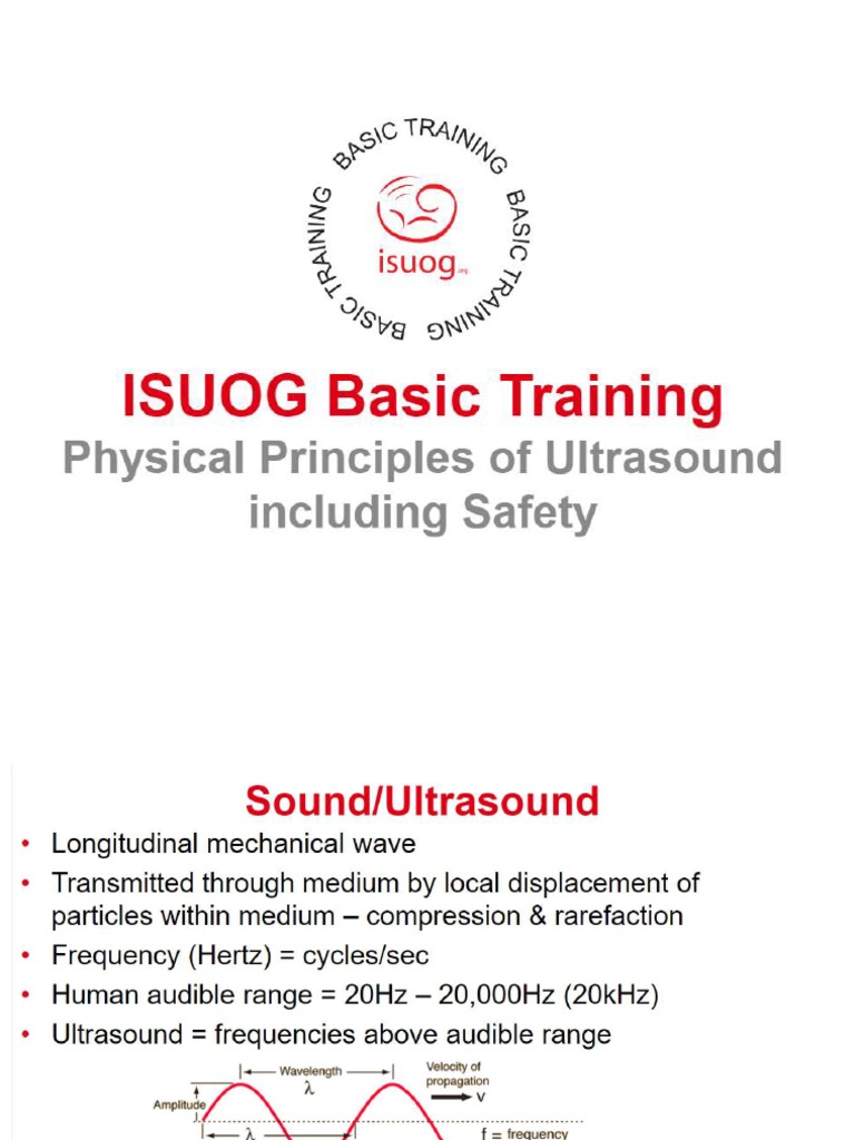 ISUOG Ultrasound Training Overview | PDF | Pregnancy | Hertz