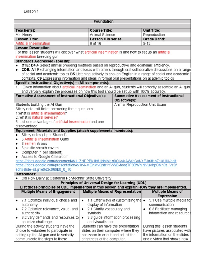 Compiled Lessons Edtpa 2 | PDF | Artificial Intelligence | Intelligence (AI) & Semantics