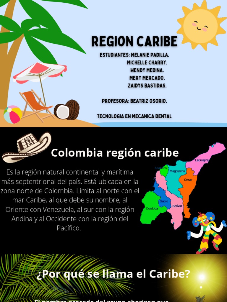 Region Caribe | PDF | caribe | Colombia