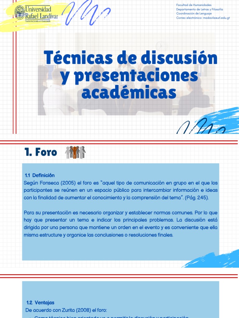Técnicas de Discusión Académica | PDF | Conocimiento | Ciencia cognitiva