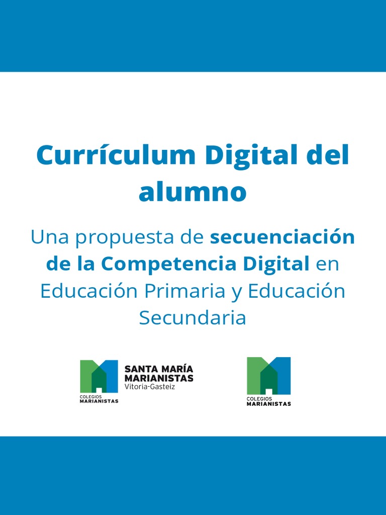 Curriculum Digital Del Alumno | PDF | Educación primaria | Tecnologia Educacional