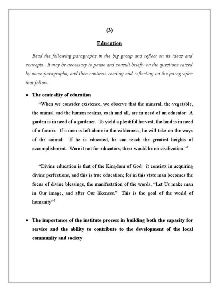 Education Workshop | PDF Education Workshop | PDF