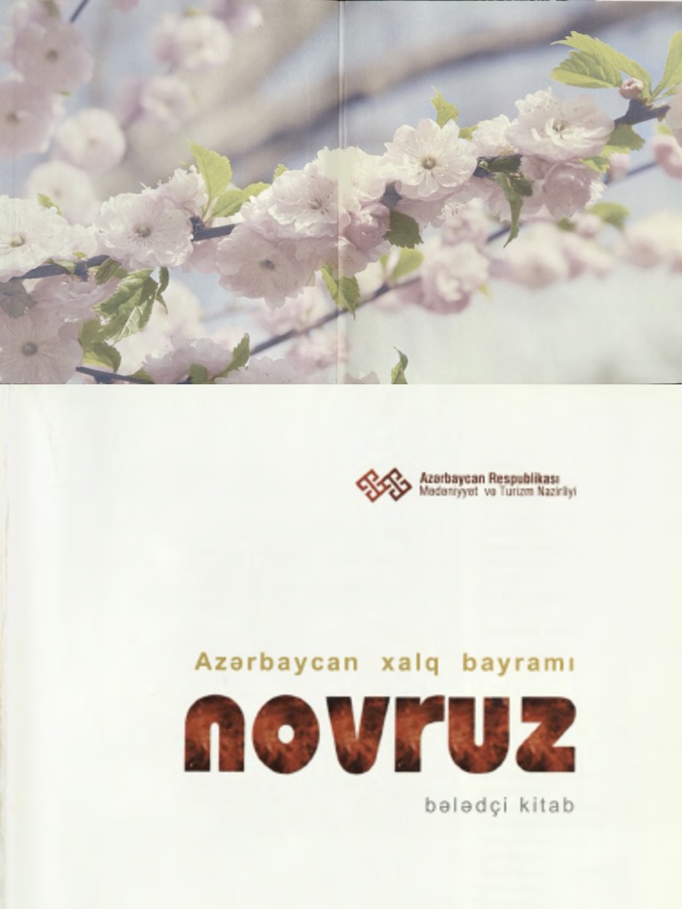 Azerbaycan Xalq Bayrami Novruz Beledchi Kitab | PDF