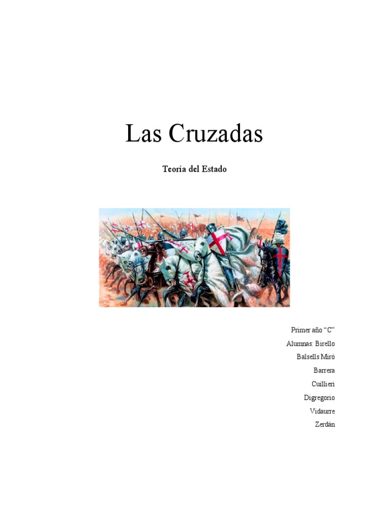 Las Cruzadas | PDF | Cruzadas | imperio Bizantino