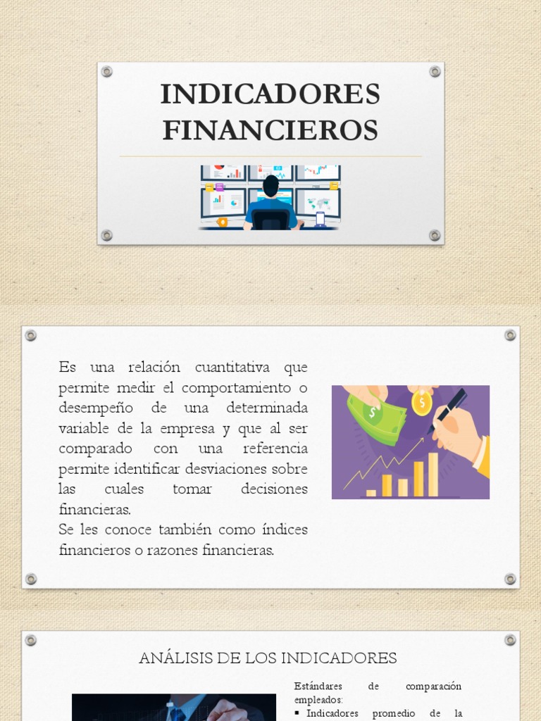 Indicadores Financieros | PDF | Capital de trabajo | Deuda