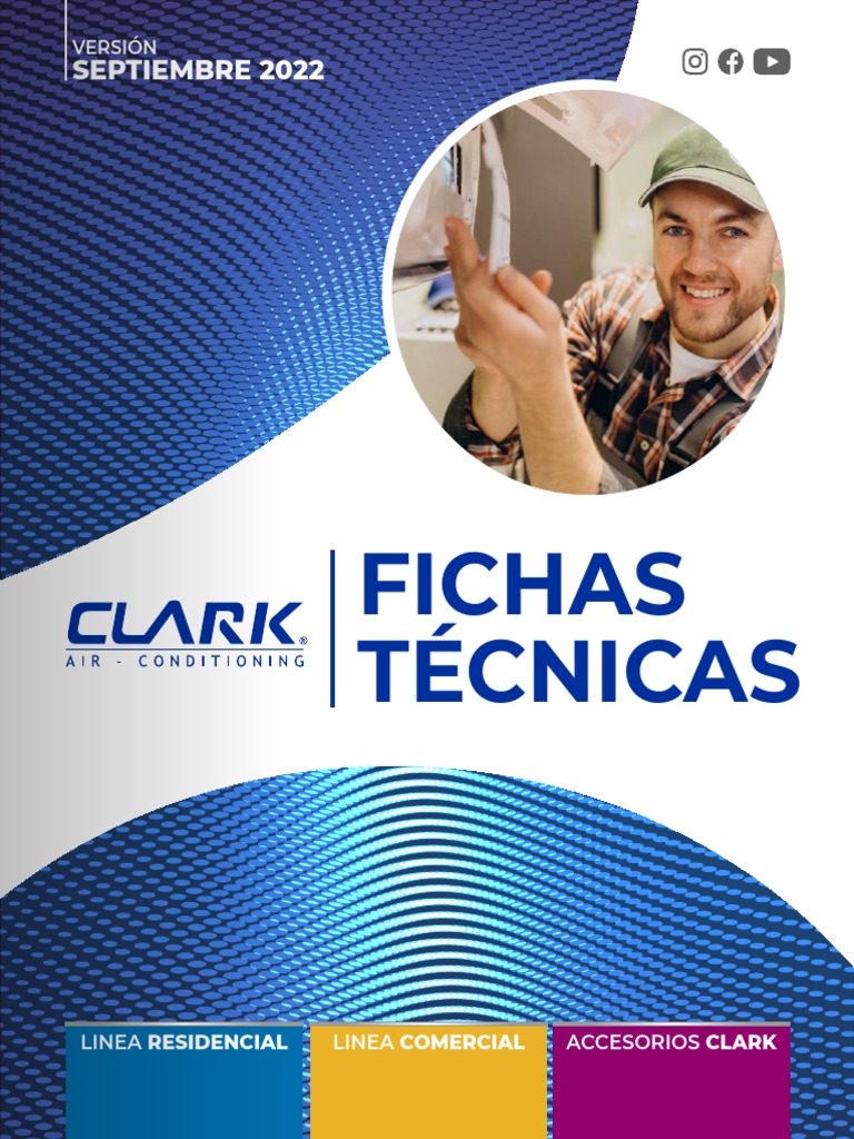 CLARK - Fichas Tecnicas 2022 | PDF | Termostato | Bienes manufacturados