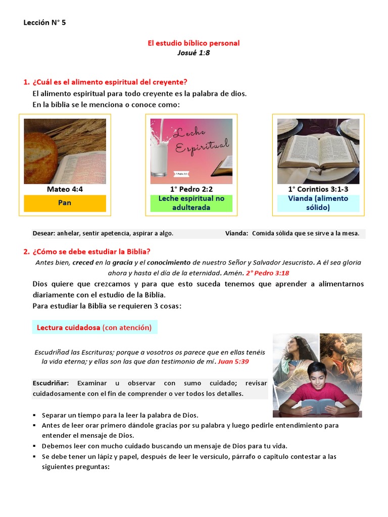 Significado de Vianda en la Biblia | PDF | Biblia | Dios