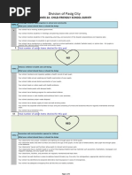 Child Friendly School System (CFSS) Checklist | PDF | Classroom | Teachers
