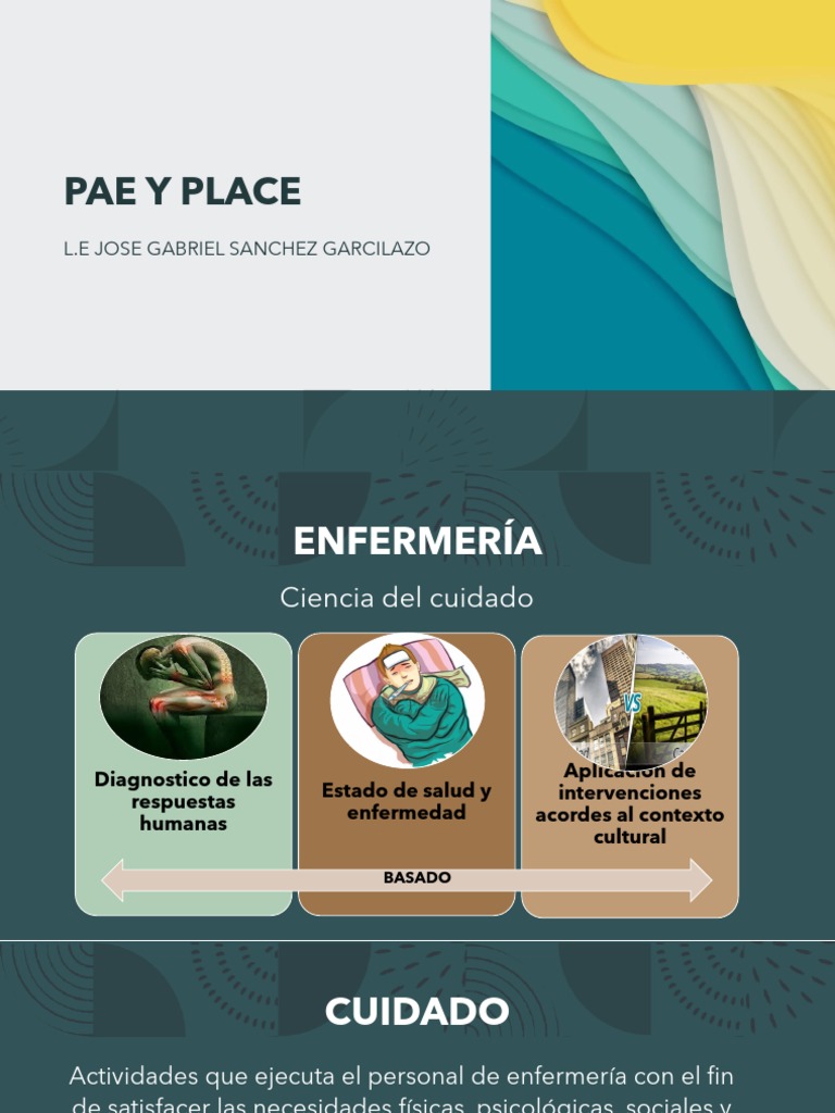 Pae y Place | PDF | Síntoma | Enfermería