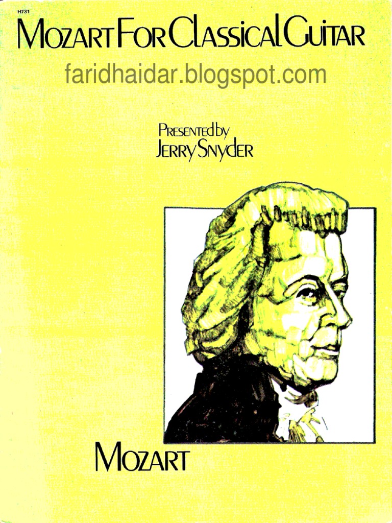 Mozart For Classical Guitar | PDF
