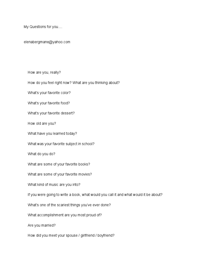 100 Questions To Ask Clients | PDF