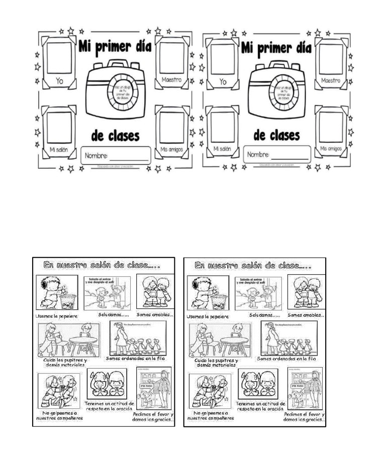Primer Dia de Clase | PDF