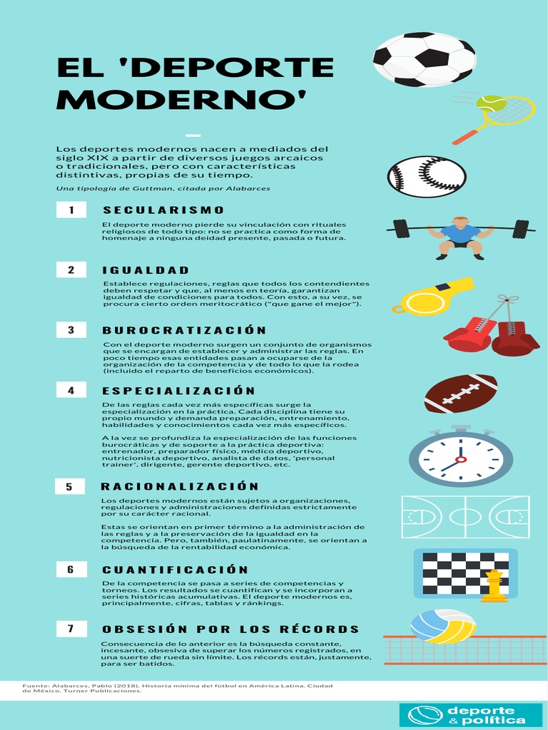 Caracteristicas Del Deporte Moderno | PDF | Deportes