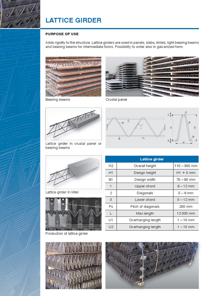Lattice Girder | PDF
