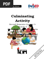 Module Culminating Activity Grade 12 Humss | PDF