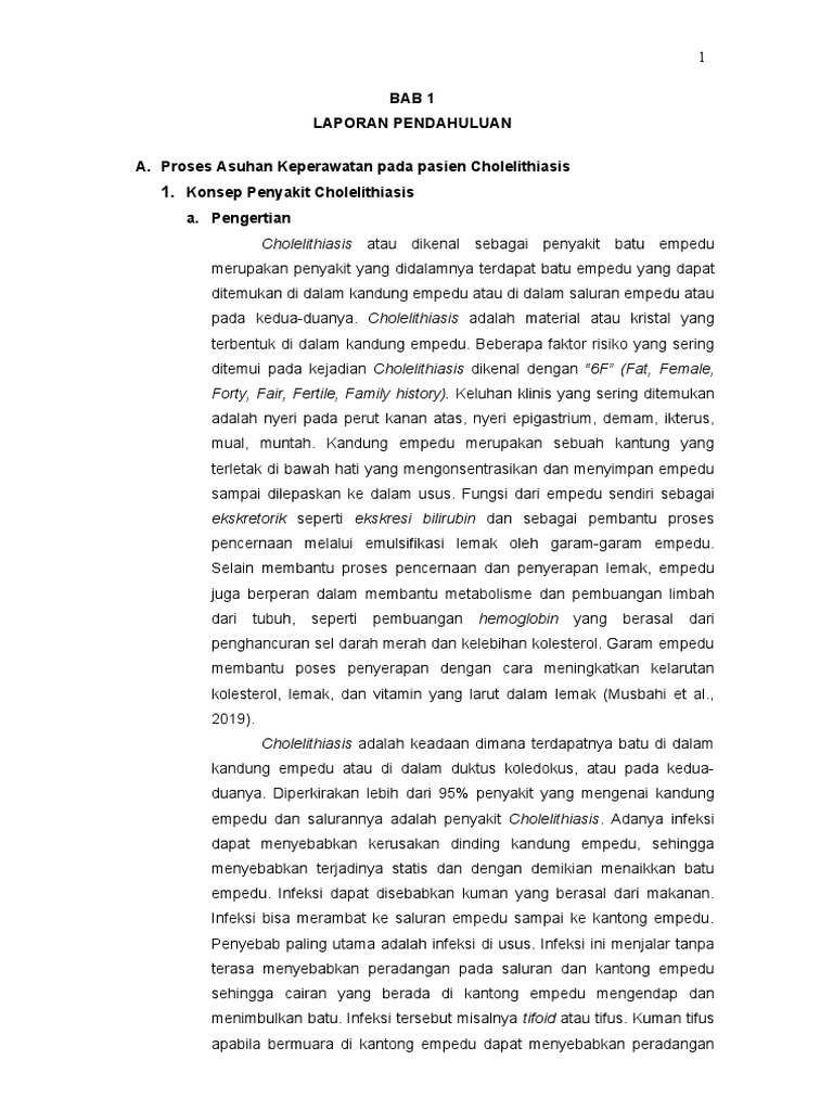 LP Kolelitiasis | PDF