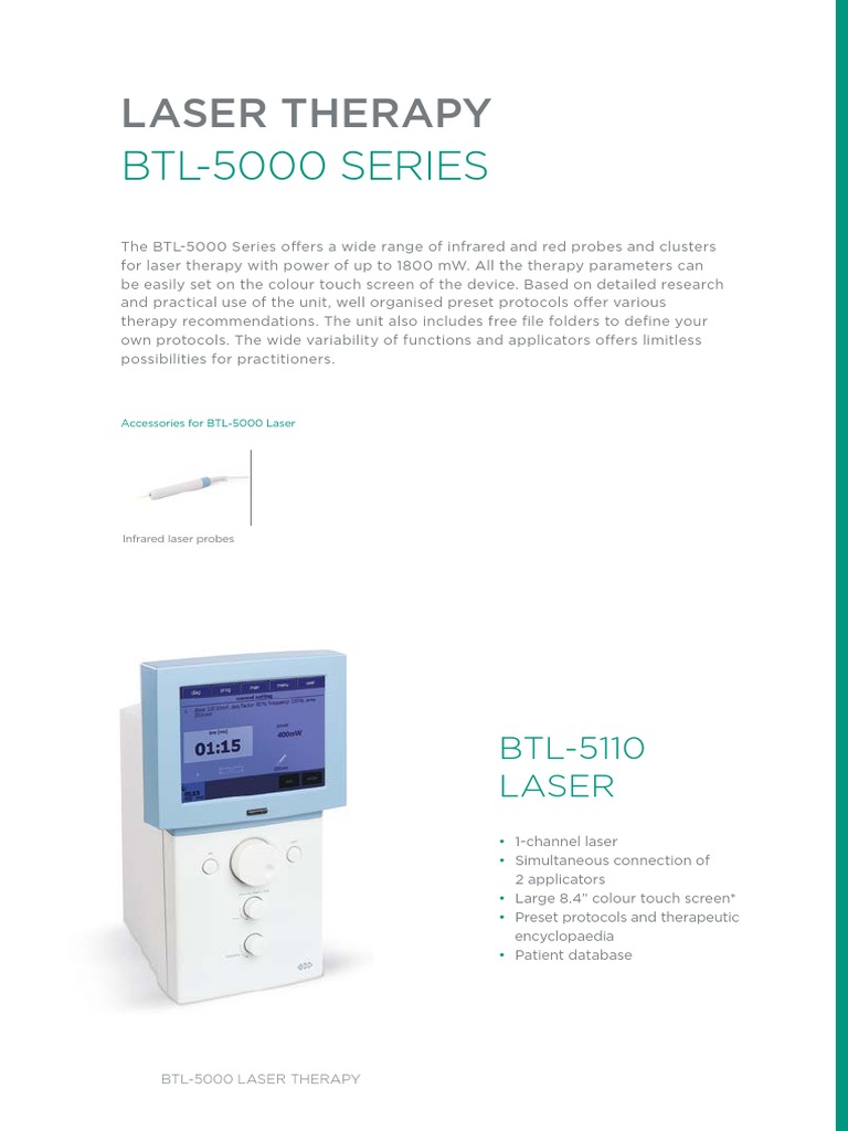 Brosur BTL 5110 Laser | PDF