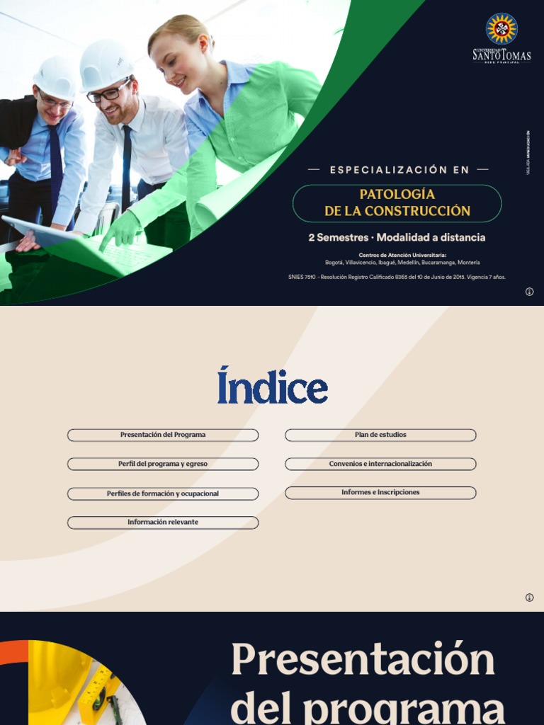 Especializacion en Patologia de La Construccion | PDF