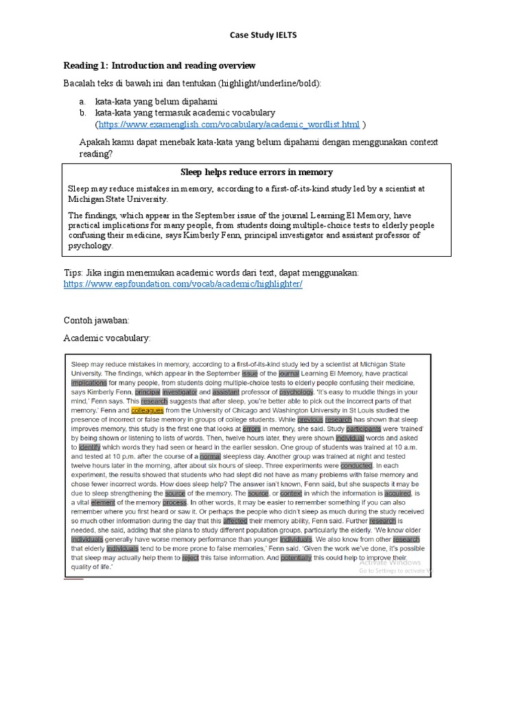 Reading - Case Study IELTS MySkill | PDF | Electronic Cigarette ...