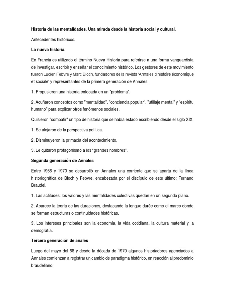 Un análisis comprehensivo de la evolución de la historia de las ...