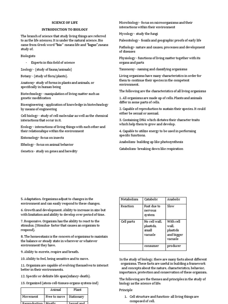 BIO 1 - Introduction To Biological Science | PDF | Meiosis | Mitosis