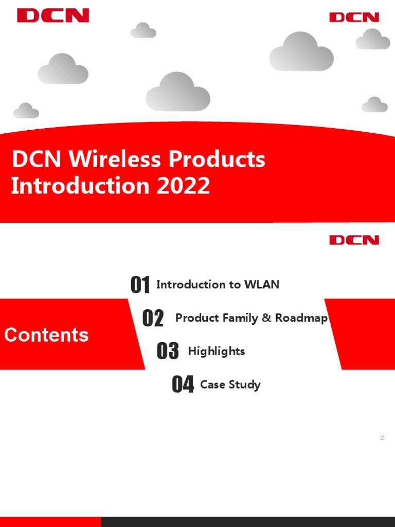 DCN Wireless Product Overview 2022 | PDF | Wi Fi | Ieee 802.11