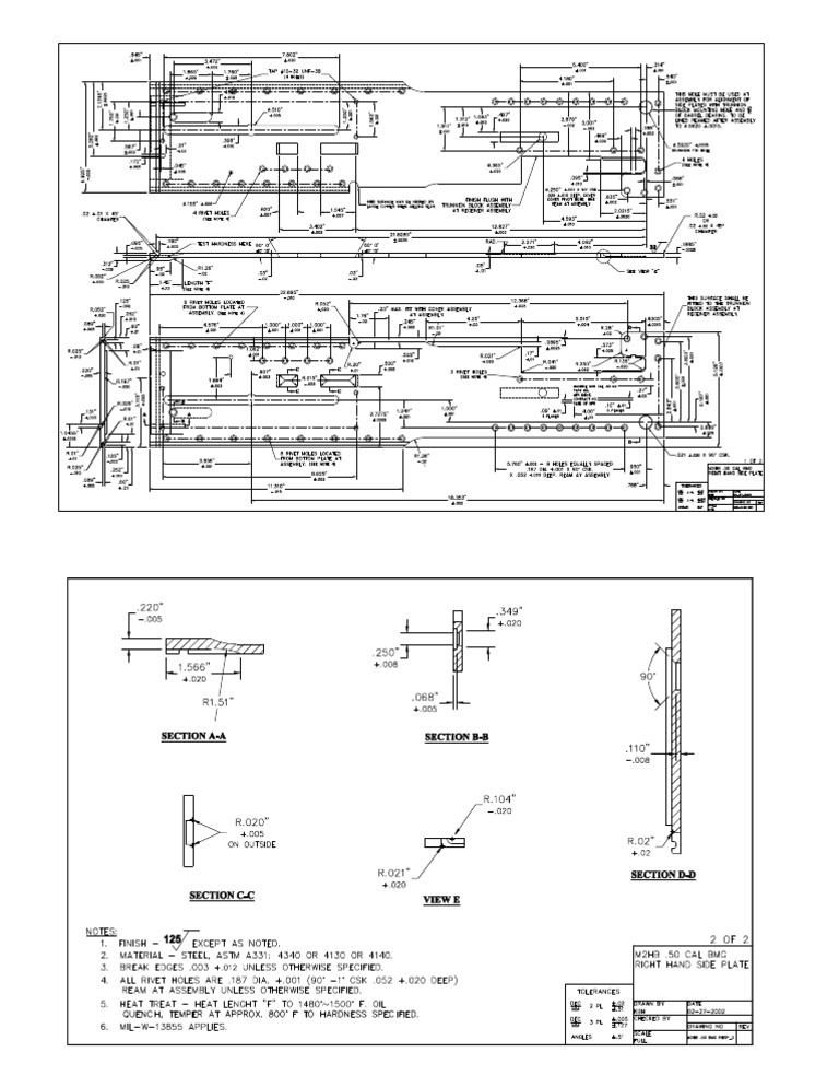 M2 Browning Receiver | PDF