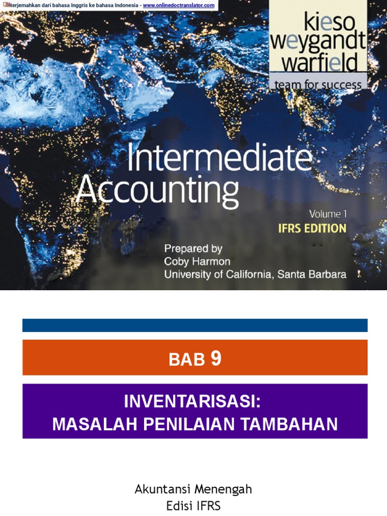 Indonesia - Kieso - Inter - Ch09 - IFRS (Persediaan) .En - Id | PDF
