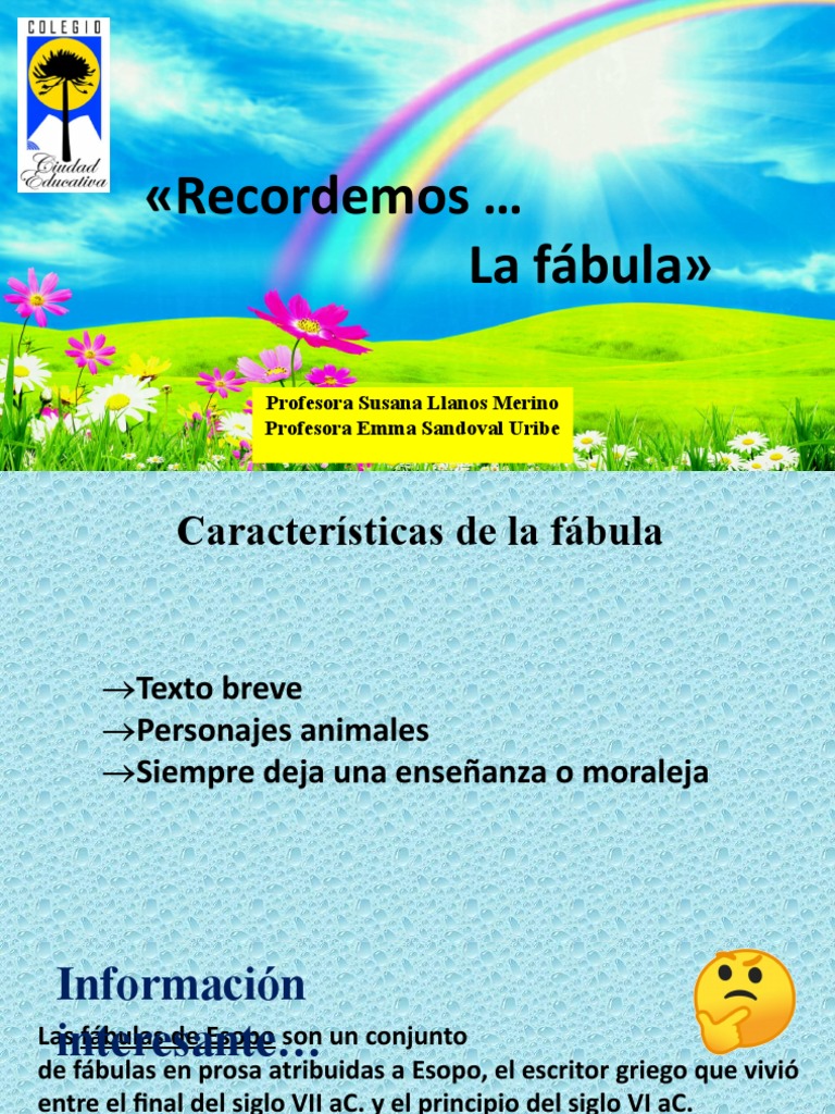 Fábula 1 | PDF