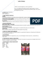 Ficha Tecnica Thinner | PDF | Solvente | Química Física