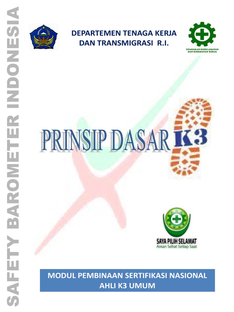Modul K3 Umum: Panduan Sertifikasi Nasional | PDF | Sains & Matematika