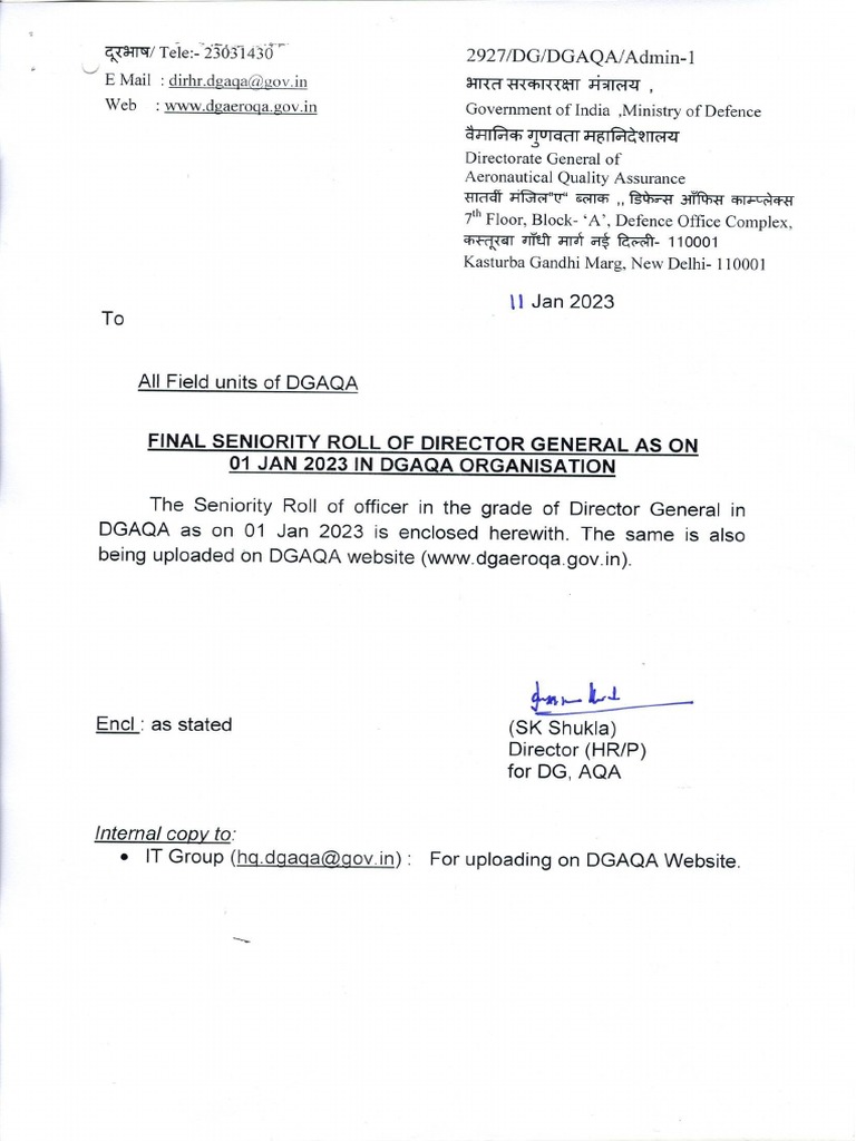 1 1 DG Seniority | PDF