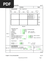 Pad Foundation Design Example Eurocode 2 | PDF | Foundation (Engineering) | Beam (Structure)