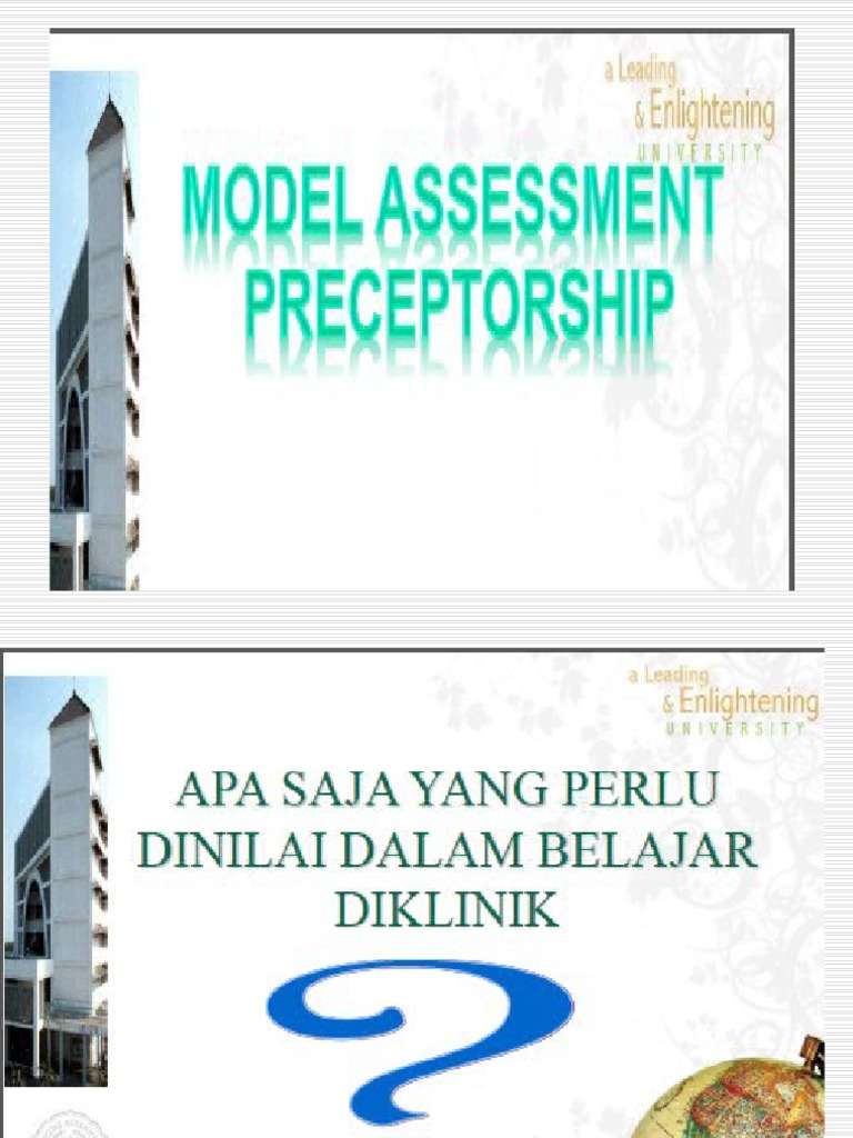 Mini Clinical Evaluation Exercise (Mini-CEX) - DOPS TRAINING, SOCA | PDF