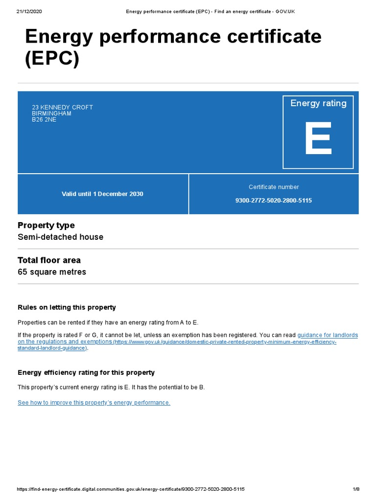Lot EPC | PDF | Building Insulation | Building Technology