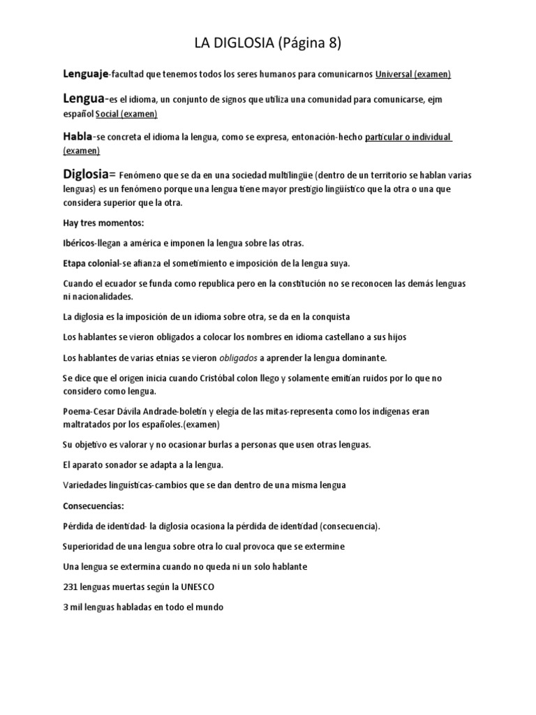 Diglosia | PDF