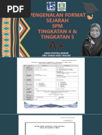 Format SPM Sejarah | PDF