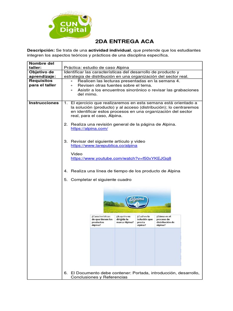2da Entrega Aca | PDF