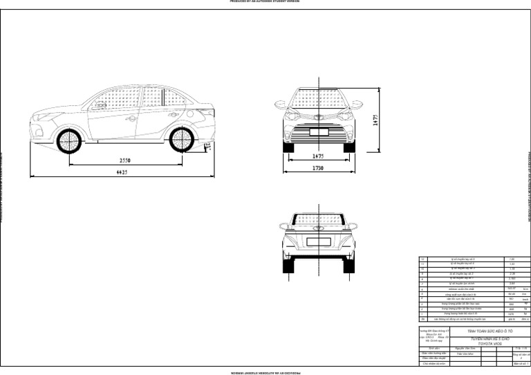 TUYẾN HÌNH TOYOTA VIOSDrawing1-Model | PDF