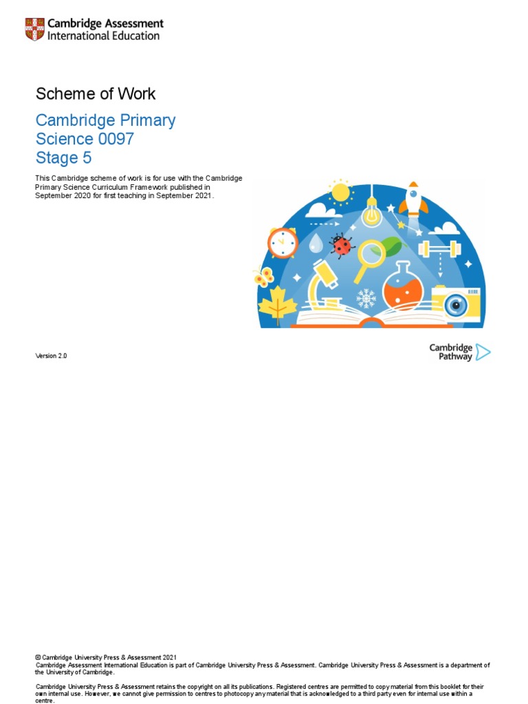 0097 Stage 5 - Primary - Science - Scheme of Work - tcm142-595394 | PDF ...