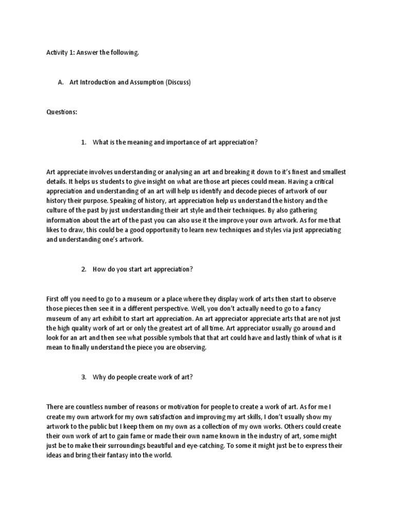 Document | PDF | Aesthetics | Experience