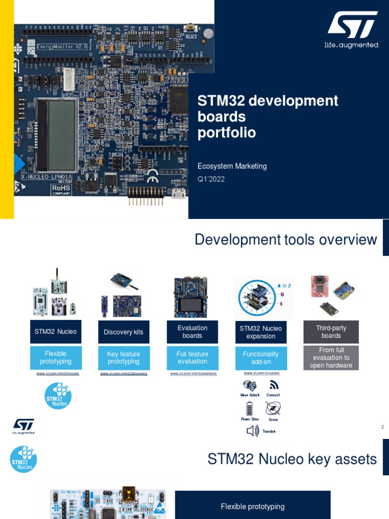 stm32 Eval-Tools Portfolio | PDF | Internet Of Things | Electric Motor