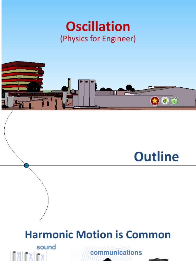 Oscillatory Motion Lecture Physics For Engg | PDF | Damping | Oscillation