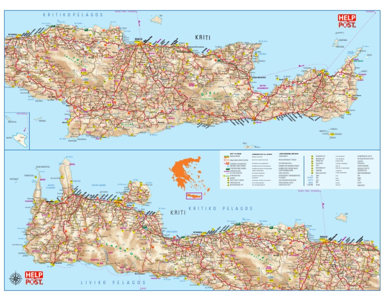 Crete Map | PDF