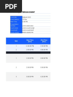 Workshop Seminar Program Flow | PDF