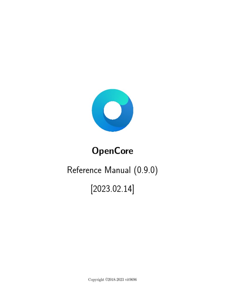 OpenCore - Configuration (Reference Manual) | PDF | Data Type | Boolean ...
