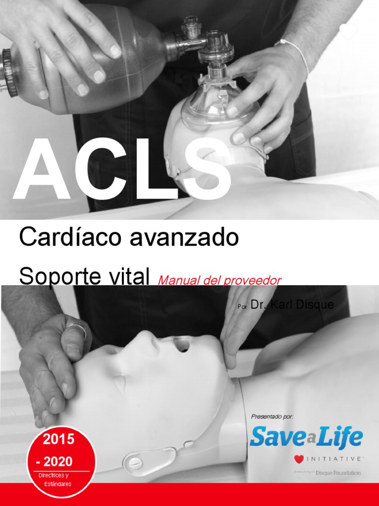 ACLS en Es | PDF | Reanimación cardiopulmonar | Paro cardíaco