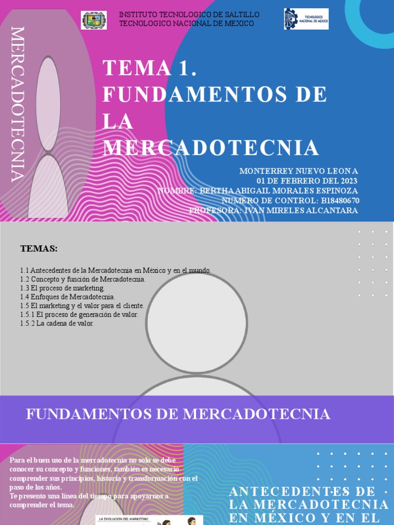 Actividad 1 - Mercadotecnia | PDF | Marketing | Mercado (economía)