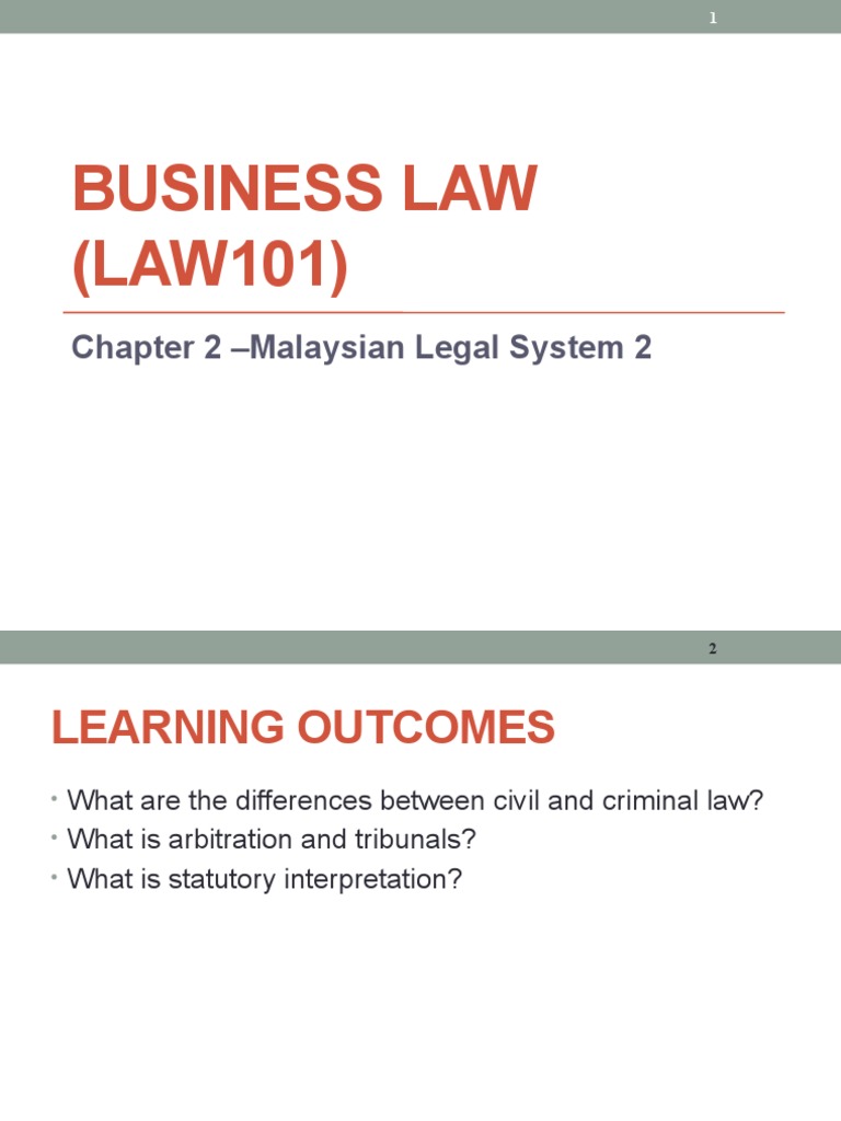 Chapter 2 MLS 2 | PDF | Statutory Interpretation | Arbitration